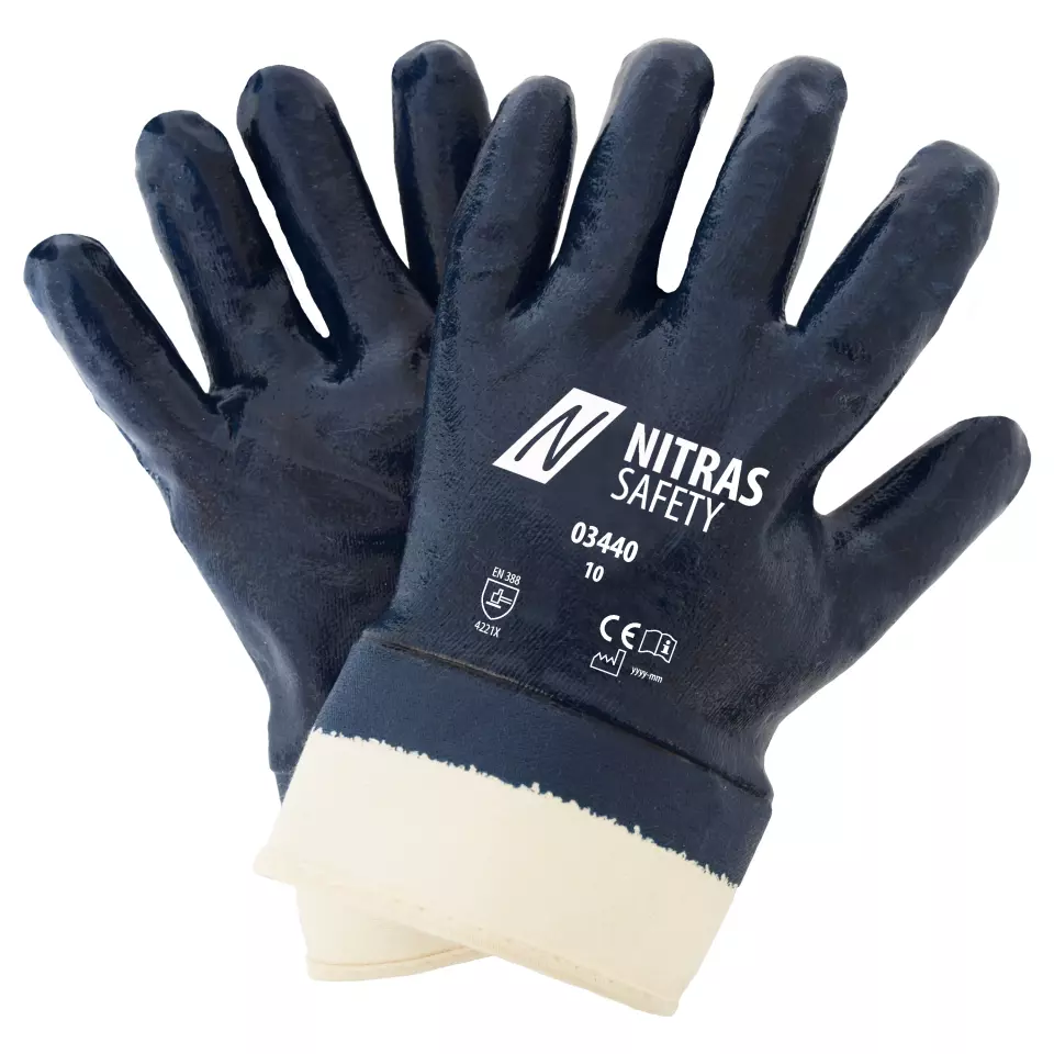 NITRAS 3440 Nitrile Gloves Cotton
